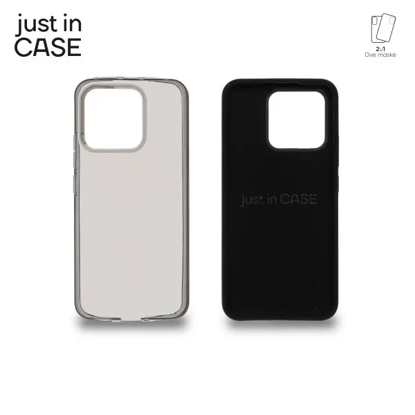 JUST IN CASE Maske za Xiaomi 13 2u1 Extra case MIX crne