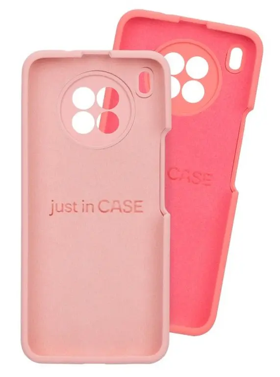JUST IN CASE Set dve maske za telefon Huawei Nova 8i roze