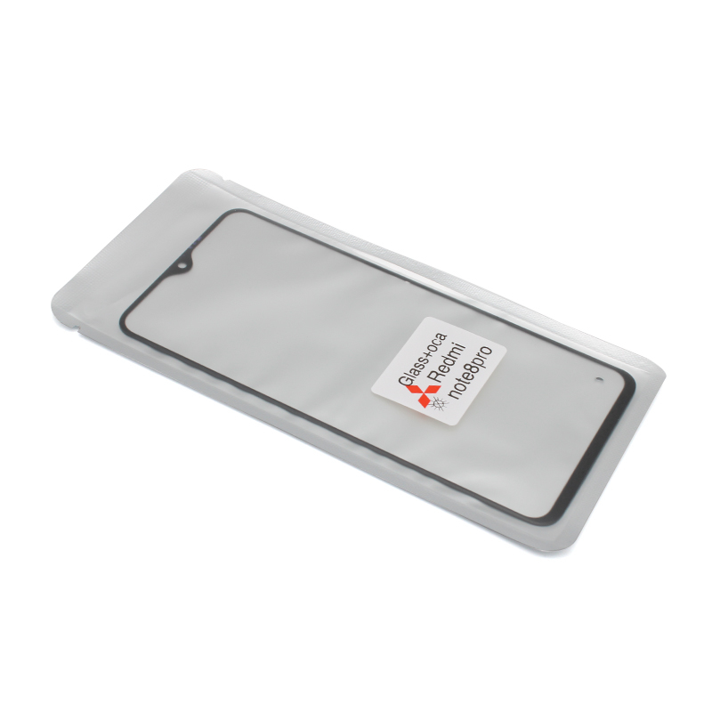 Staklo touchscreen-a - Xiaomi Redmi Note 8 Pro + OCA sticker (MS)