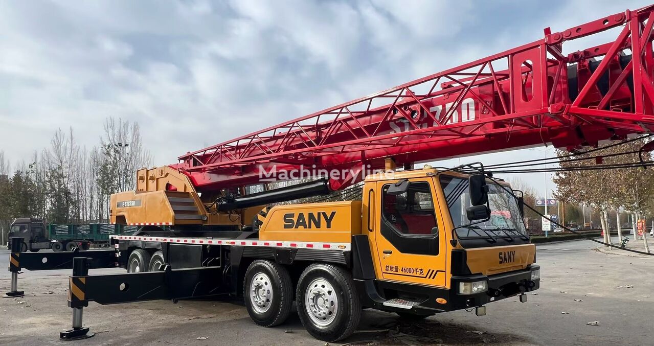 Sany STC750 75 ton used 75t mobile truck crane pokretna dizalica