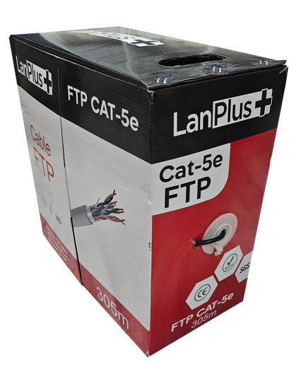 LanPlus FTP CAT5e outdoor, 305m, PE sheath, UV resistant