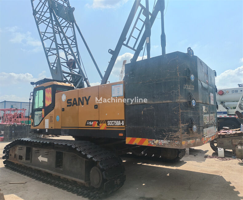 Sany SCC750 SCC750A 75TON 75 TON CRAWLER CRANE kran guseničar