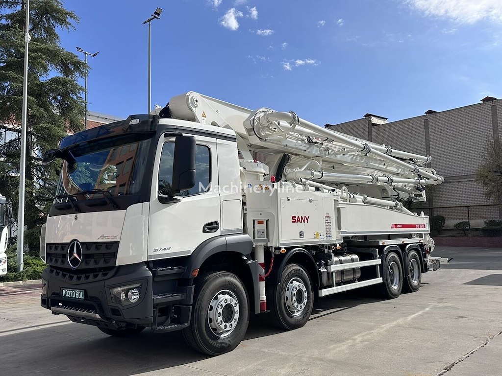 Nova Sany SY45 RZ5-160 na šasiji MAN Arocs 3743 pumpa za beton