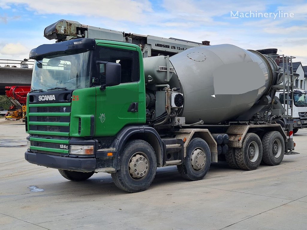 Liebherr na šasiji Scania 420 kamion s mešalicom za beton