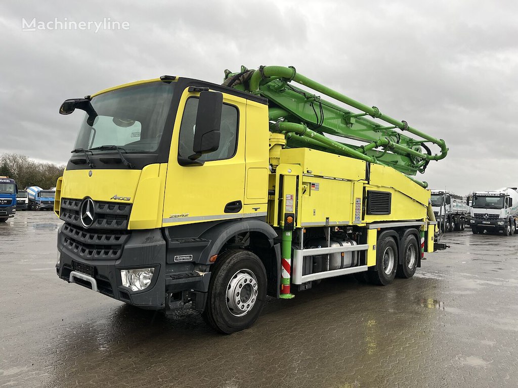 Putzmeister BSF36-4.16 HLS na šasiji Mercedes-Benz Arocs 2642 pumpa za beton