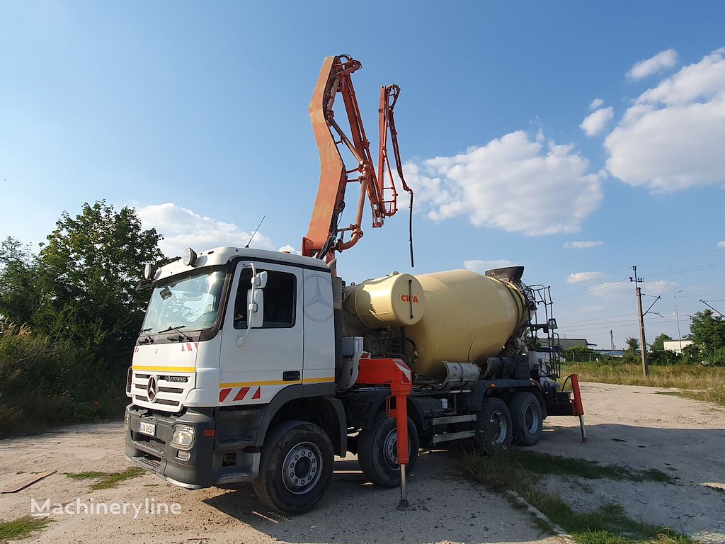 Cifa na šasiji Mercedes-Benz Actros 3244 pumpa za beton