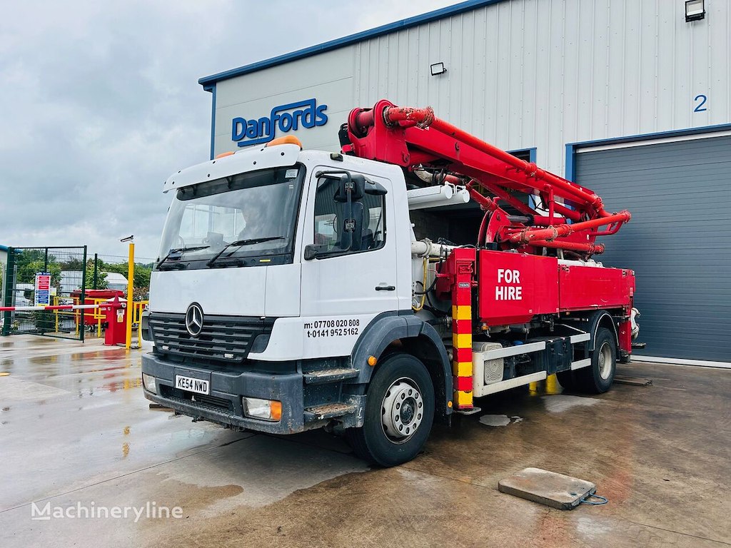 Schwing 24-4 na šasiji Mercedes-Benz Atego pumpa za beton