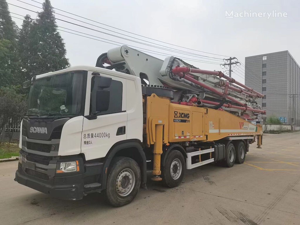 XCMG 62m na šasiji Scania pumpa za beton