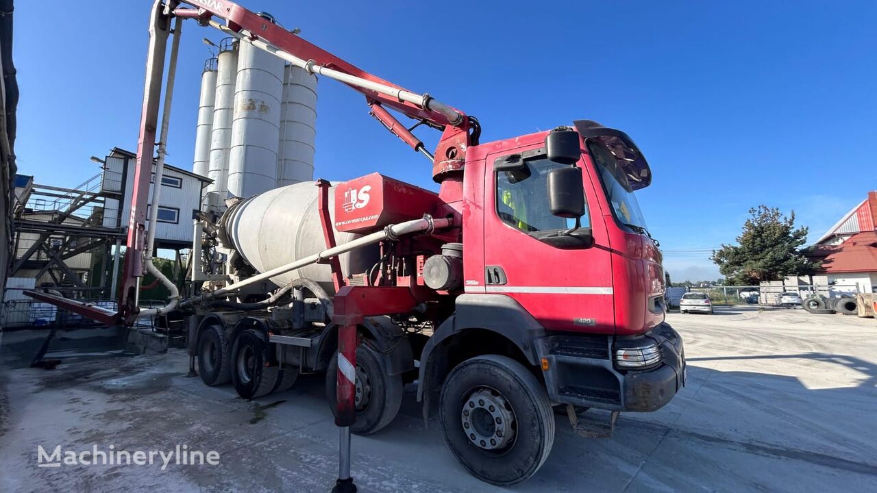 Sermac na šasiji Renault Kerax 420 pumpa za beton