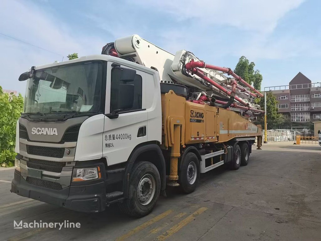 XCMG 62m na šasiji Scania pumpa za beton