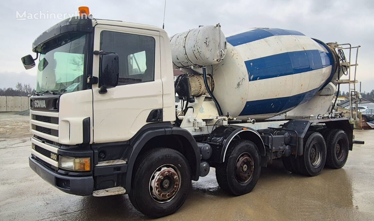 Liebherr na šasiji Scania P380 kamion s mešalicom za beton