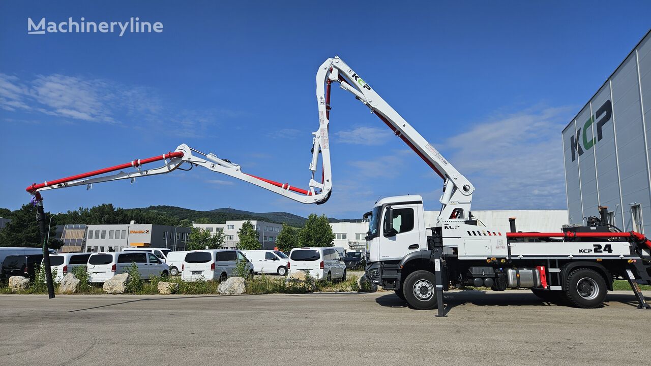 Nova KCP KCP24RZ120 na šasiji Mercedes-Benz Arocs 1833 pumpa za beton