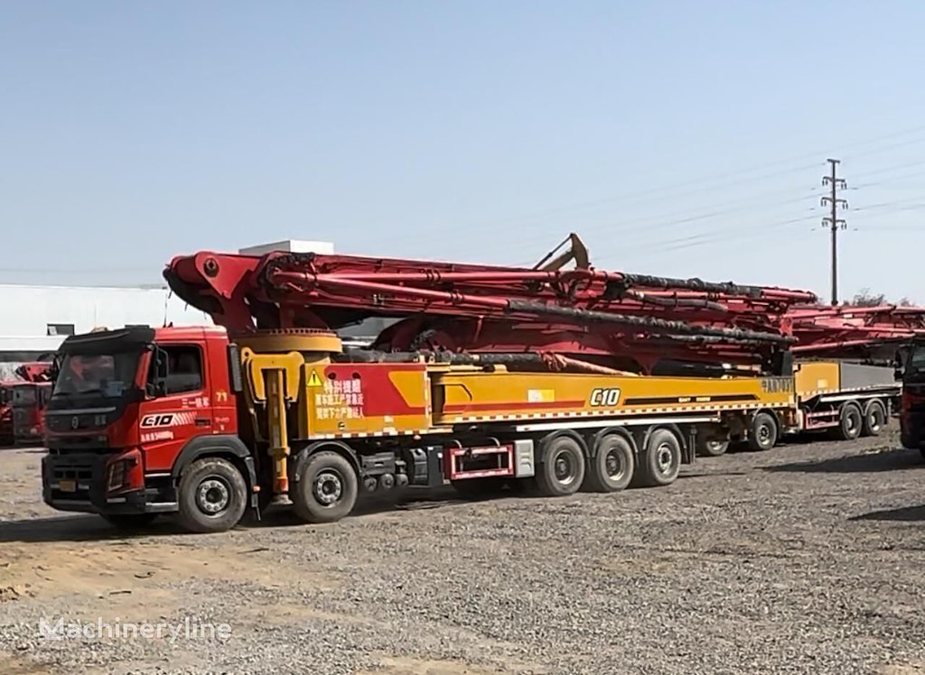 Sany na šasiji Volvo FMX 540 pumpa za beton