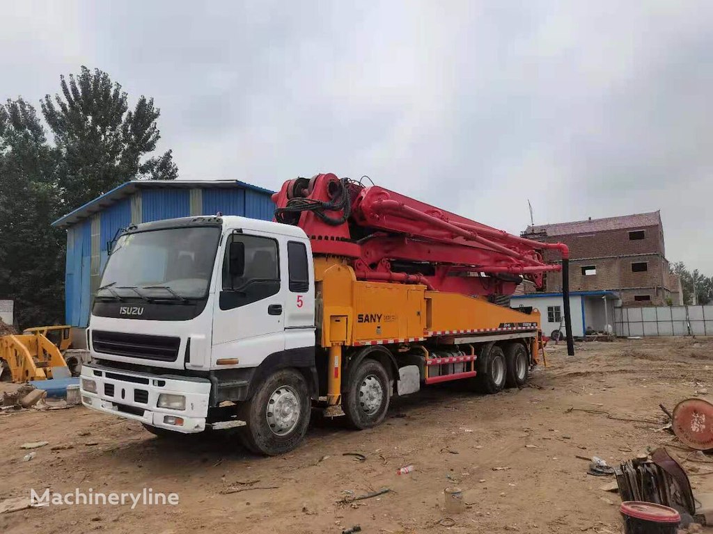 Sany SY5382THB na šasiji Isuzu pumpa za beton