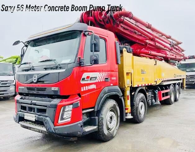 Putzmeister 56 na šasiji Volvo FMX 500 pumpa za beton