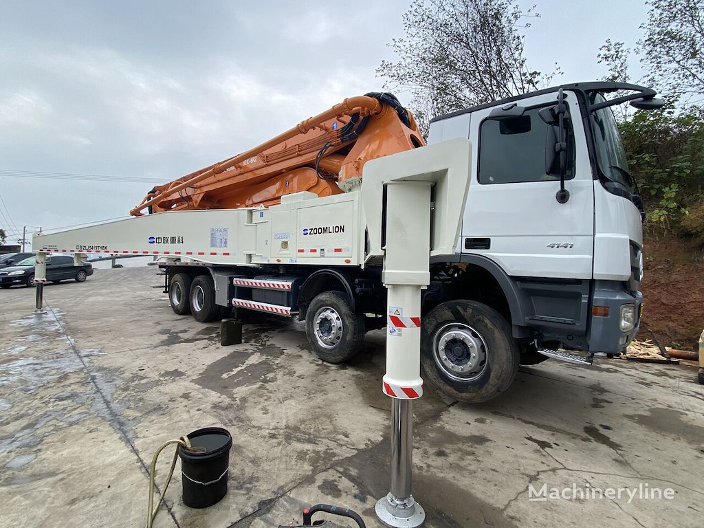 Zoomlion Rexroth na šasiji Mercedes-Benz pumpa za beton