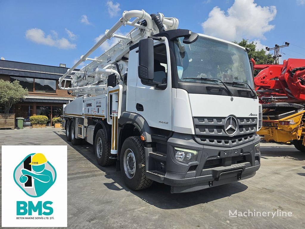 Nova Schwing S 51 SX na šasiji Mercedes-Benz Arocs 4443 pumpa za beton