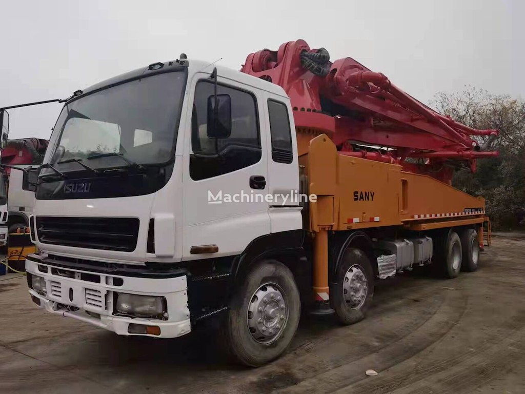 Sany SY5382THB na šasiji Isuzu pumpa za beton