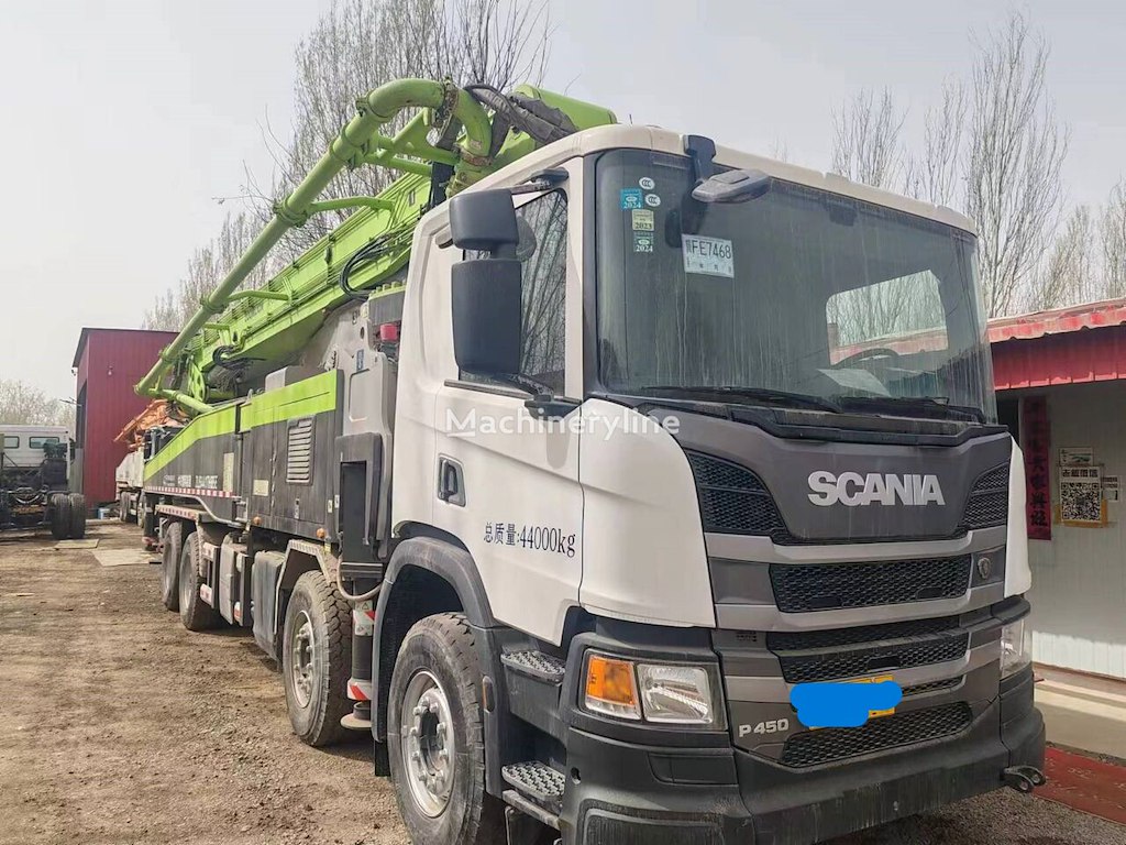 Zoomlion ZLJ5441THBSE na šasiji Scania pumpa za beton