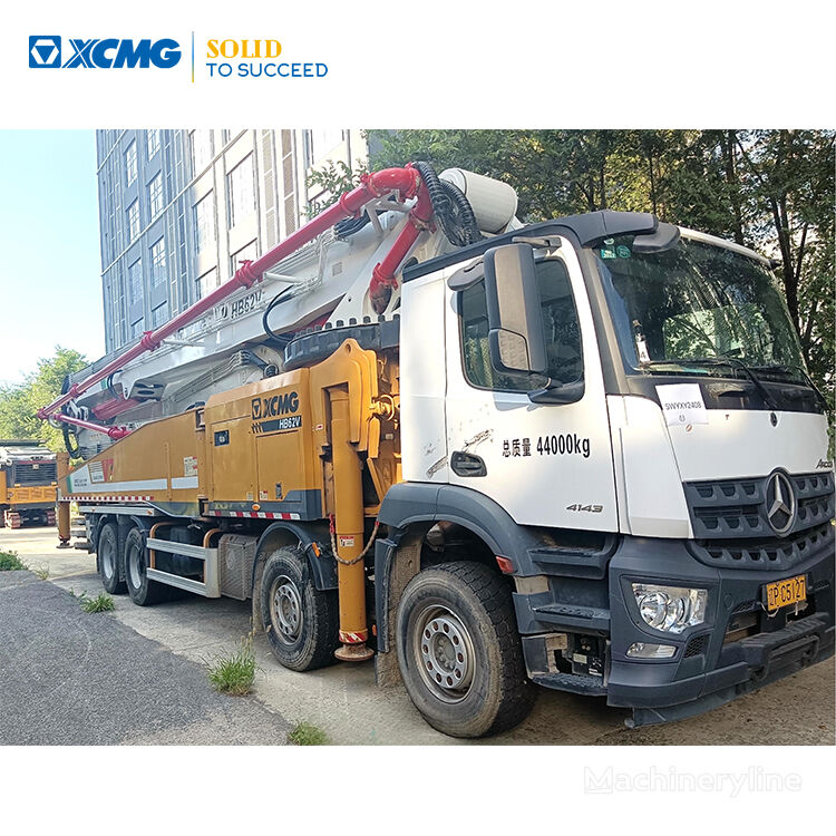 XCMG HB62V na šasiji Mercedes-Benz Actros 4143 pumpa za beton