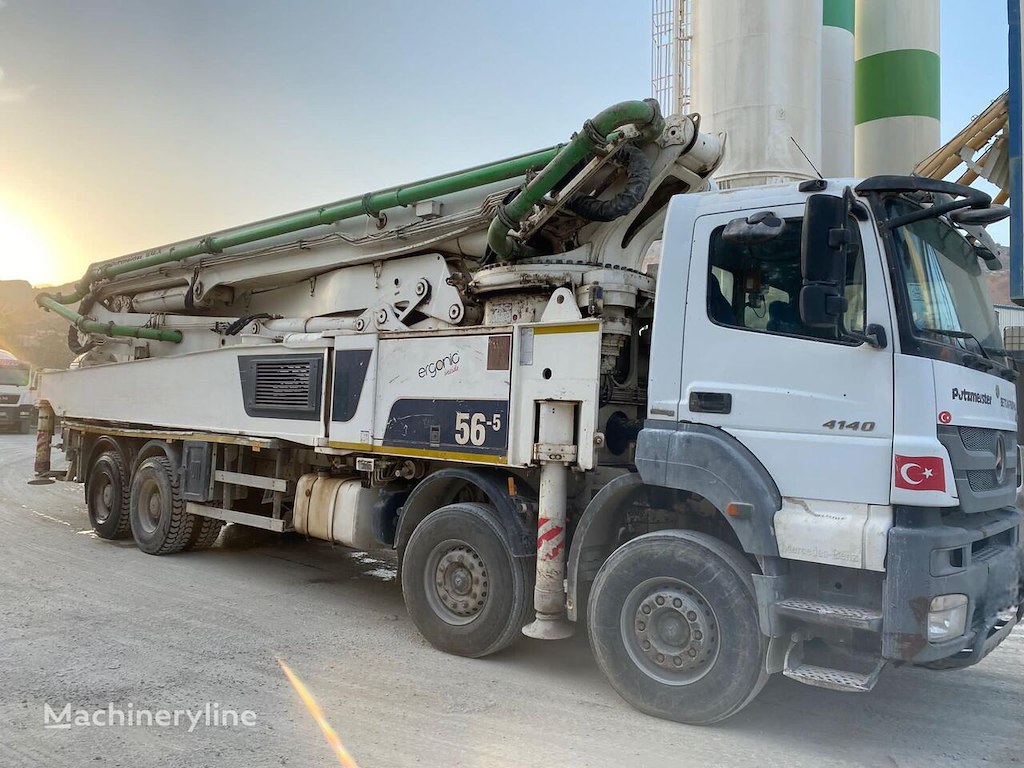 Putzmeister 2015 na šasiji Mercedes-Benz 4140 pumpa za beton