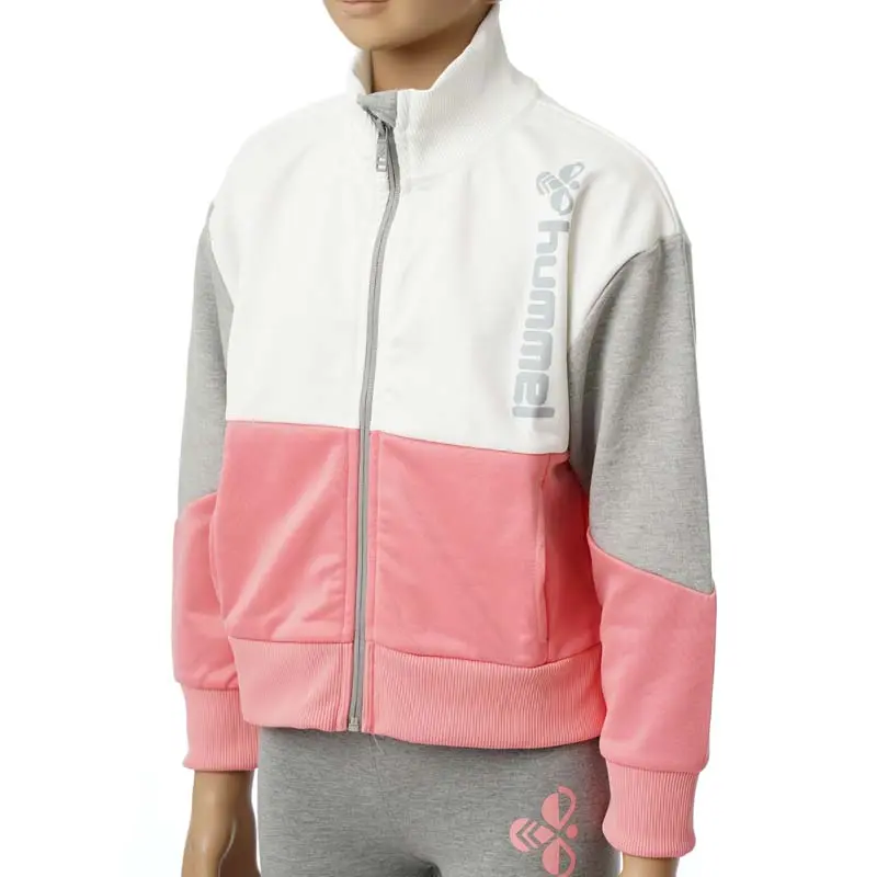 HUMMEL Muški duks Hmltaja zip, Belo-roze