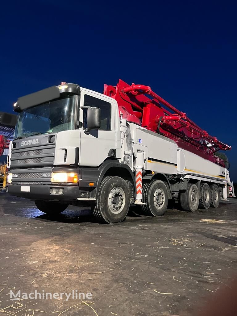 KCP na šasiji Scania 420 pumpa za beton