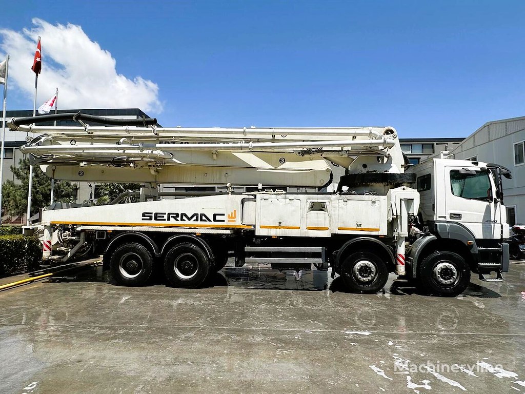 Sermac 2011 na šasiji Mercedes-Benz 4140 pumpa za beton