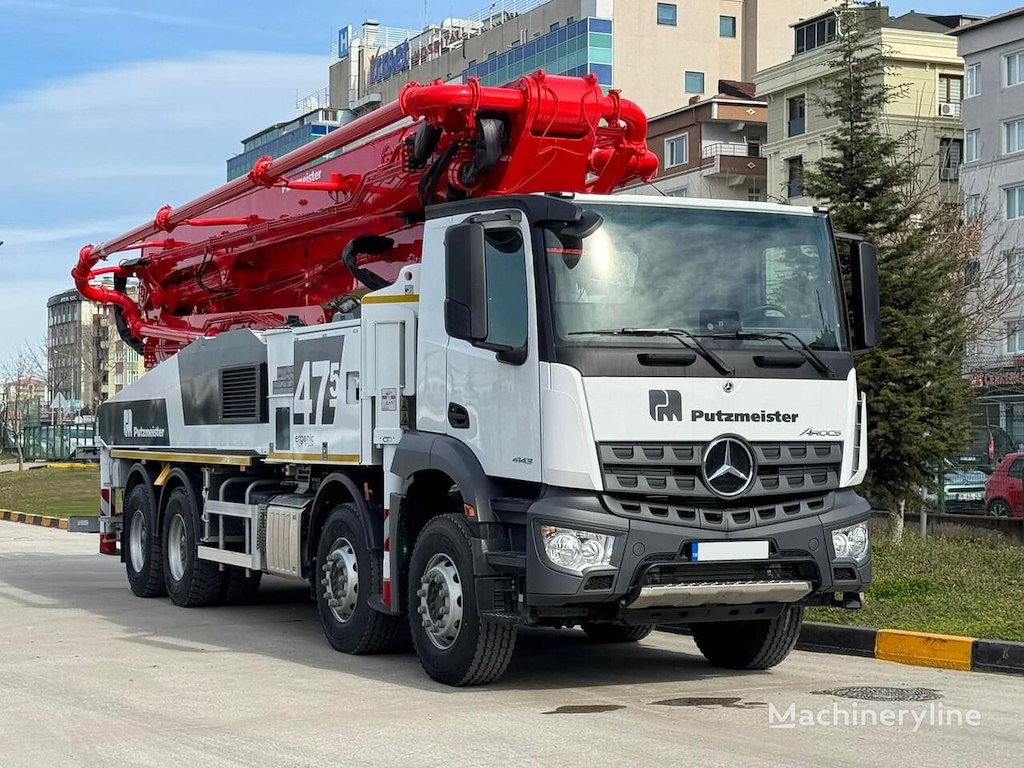 Putzmeister na šasiji Mercedes-Benz pumpa za beton