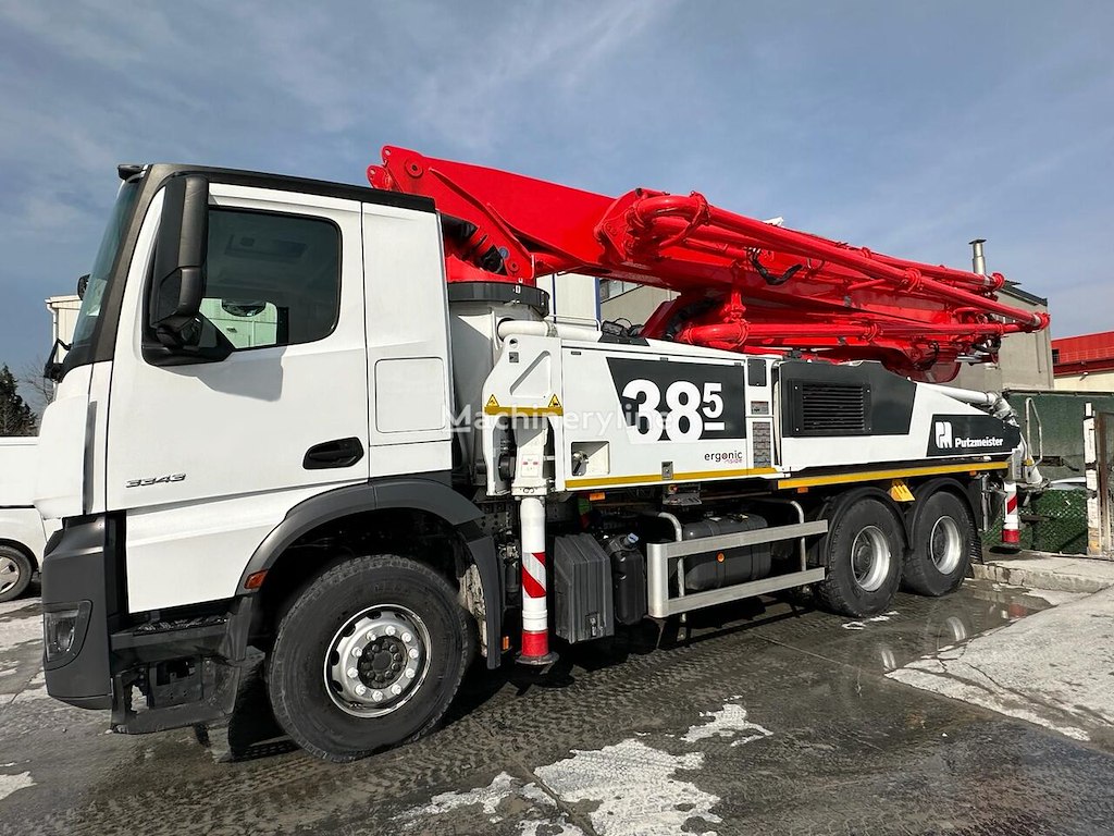 Putzmeister 2023 na šasiji Mercedes-Benz 33.43 pumpa za beton