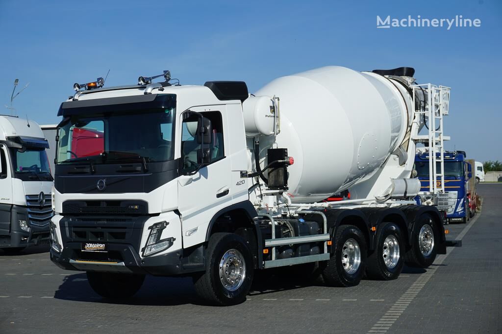 Volvo FMX 420 kamion s mešalicom za beton