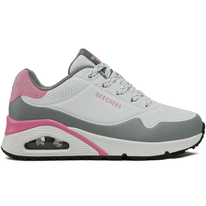 SKECHERS Ženske patike Uno-Pop color fun, Belo-sive