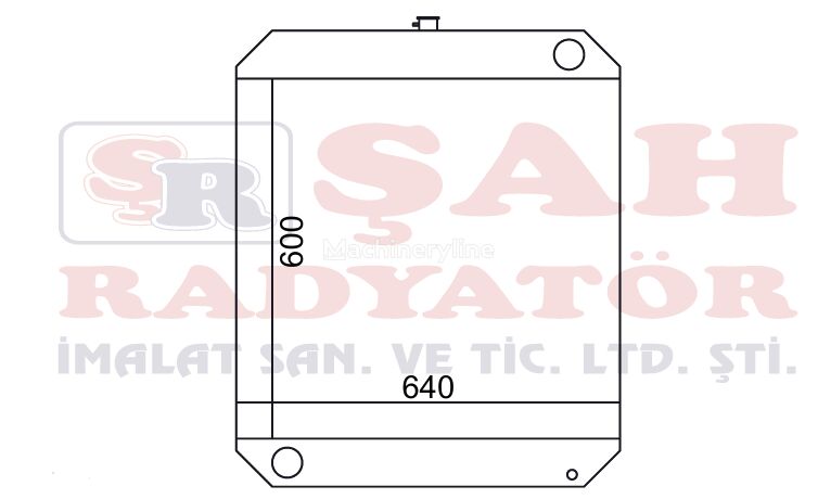 Hitachi ŞAH - FH 150 - CORE AS radijator za hlađenje motora za bagera