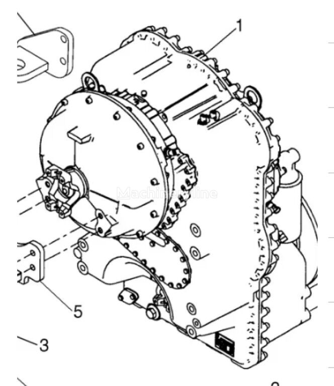 Case 84227493 menjač za Case 1021G 1121G 821F 821G 921F 921FXR prednjeg utovarivača