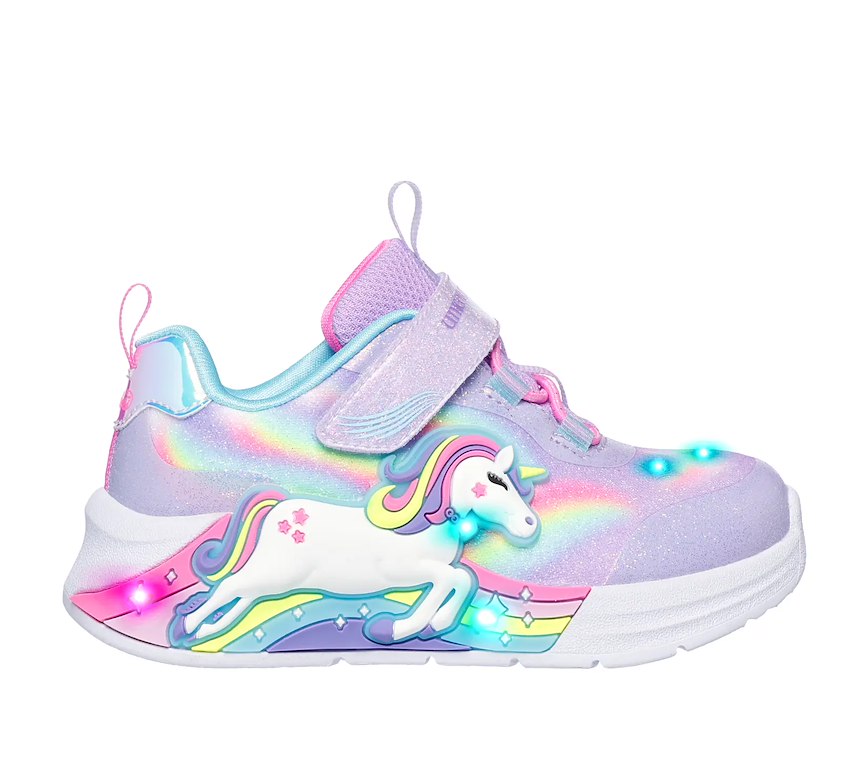 Skechers Patike za devojčice Unicorn Chaser, 302298N-LVMT, Lavanda