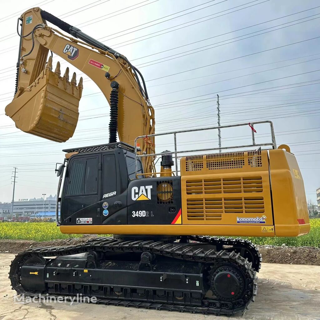 Caterpillar 349D2L bager guseničar