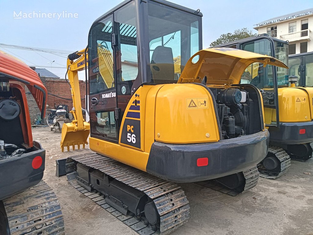 Komatsu PC56 mini bager