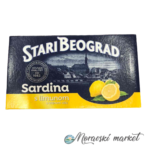 Stari Beograd sardina sa limunom 100g