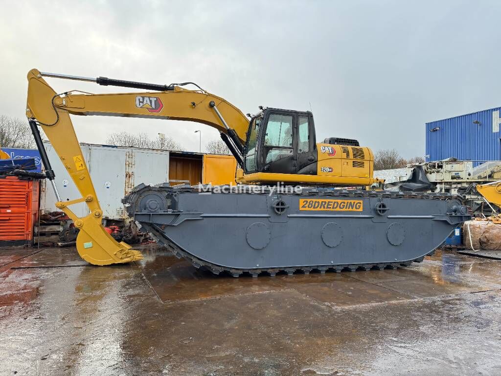 Caterpillar CAT 320 swampbuggy amphibious bigfloat bager guseničar