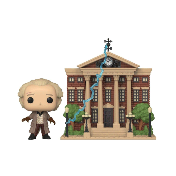 Figura Back To The Future Doc w/Clock Tower Funko 062497