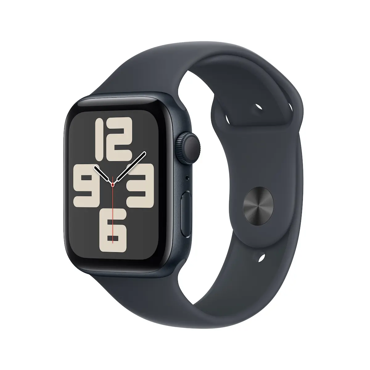 APPLE SE Pametni sat, 40mm, GPS, Aluminijumsko kućište, Sport Band M/L, Crni