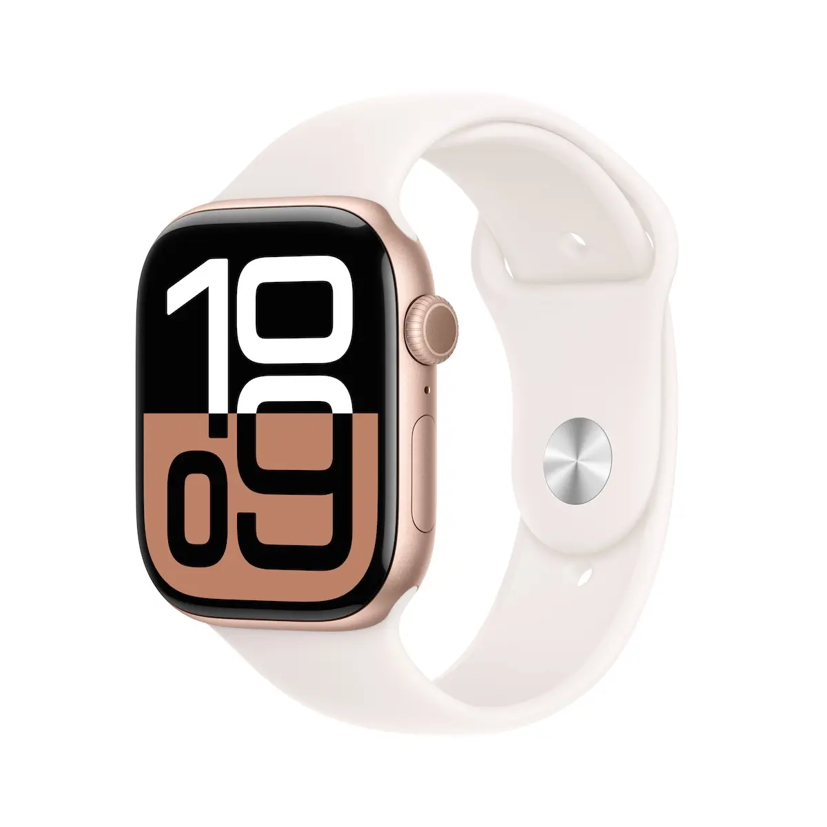 APPLE Series 10 Pametni sat, 42mm, GPS, Aluminijumsko kućište, Sport Band, M/L, Rose gold