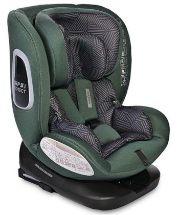 Lorelli Phoenix i-Size Isofix roto auto sedište za bebe 40-150 cm Green Pine