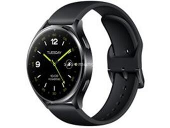 Xiaomi Watch 2 Black Case with Gray TPU Strap