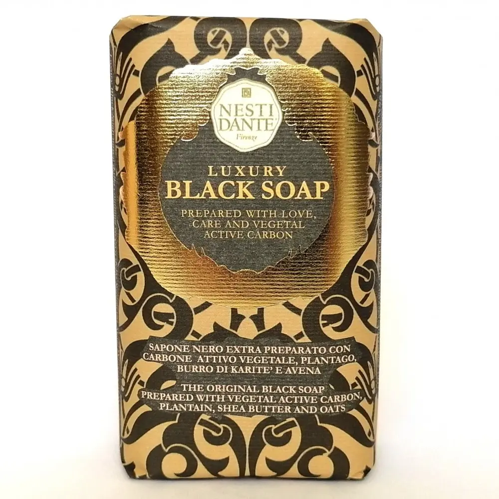 NESTI DANTE Crni sapun Luxury, 250 g