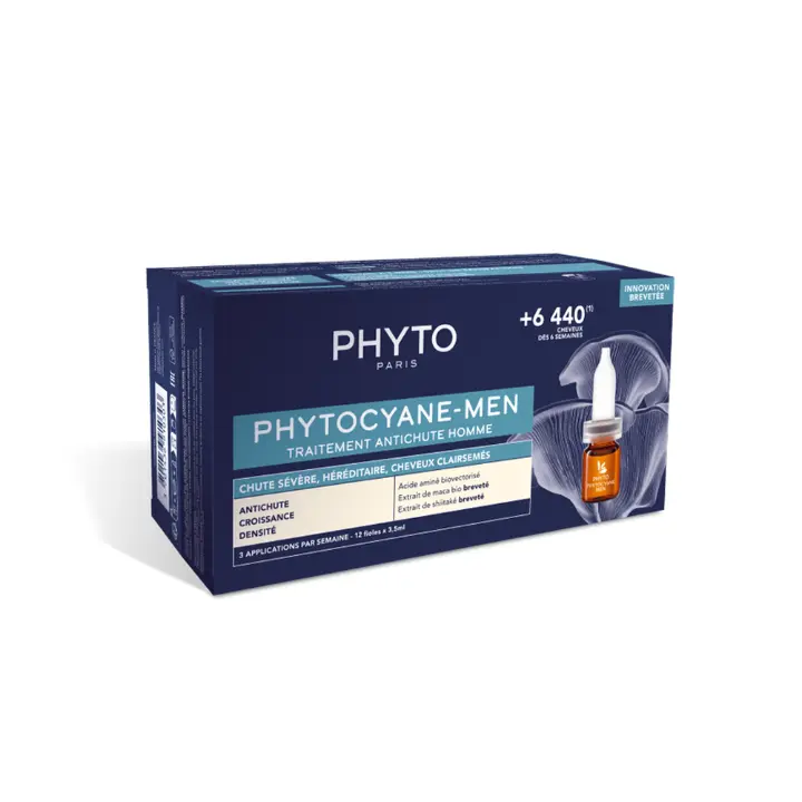 PHYTO Phytocyane men tretman protiv opadanja kose, 12x3.5ml