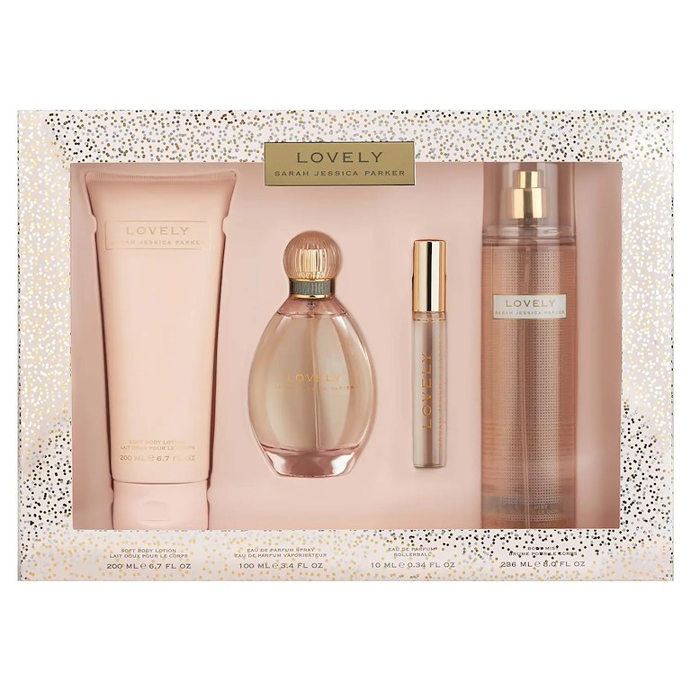 SARAH JESSICA PARKER Ženski poklon set Lovely (EDP 100ml + BL 200ml+ SG 200ml + EDP 15ml)