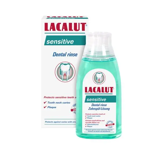 Lacalut Tečnost za zube Sensitive, 300ml