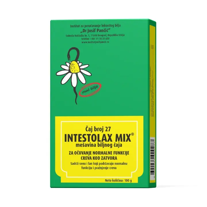 Institut Josif Pančić Čaj 27 intestolax mix, 100g