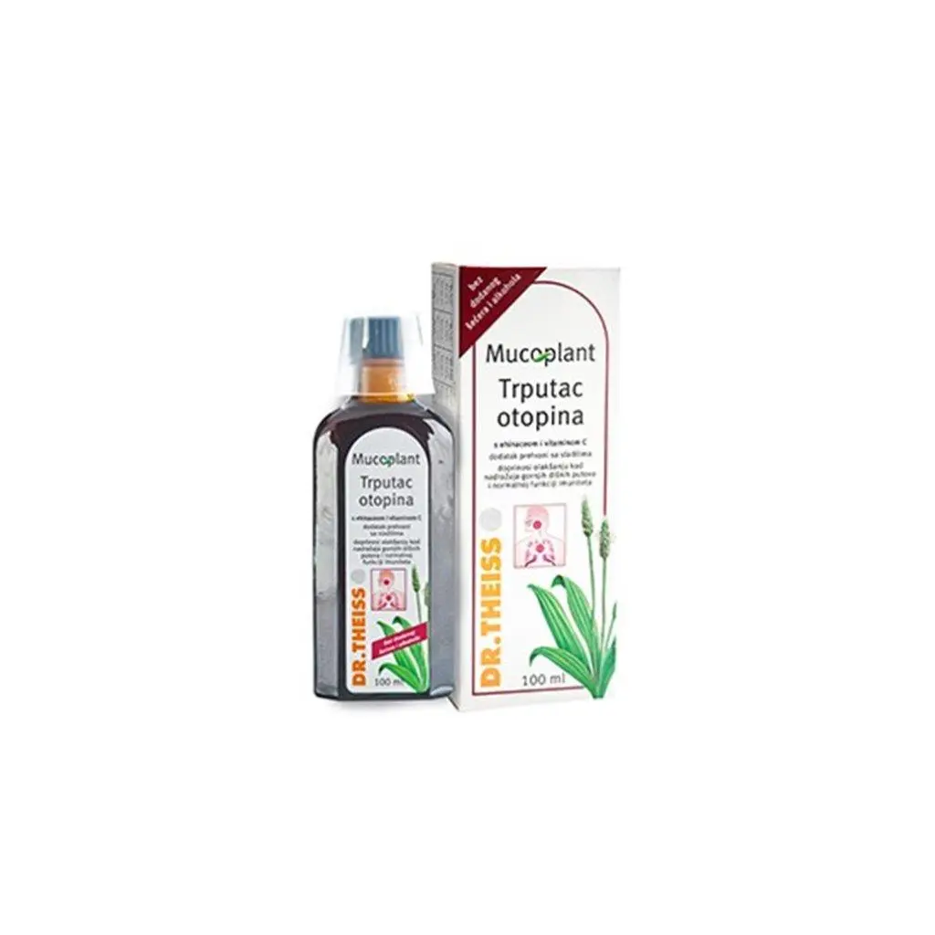 Mucoplant Sirup sa bokvicom , ehinacenom i vitaminom C, 100 ml